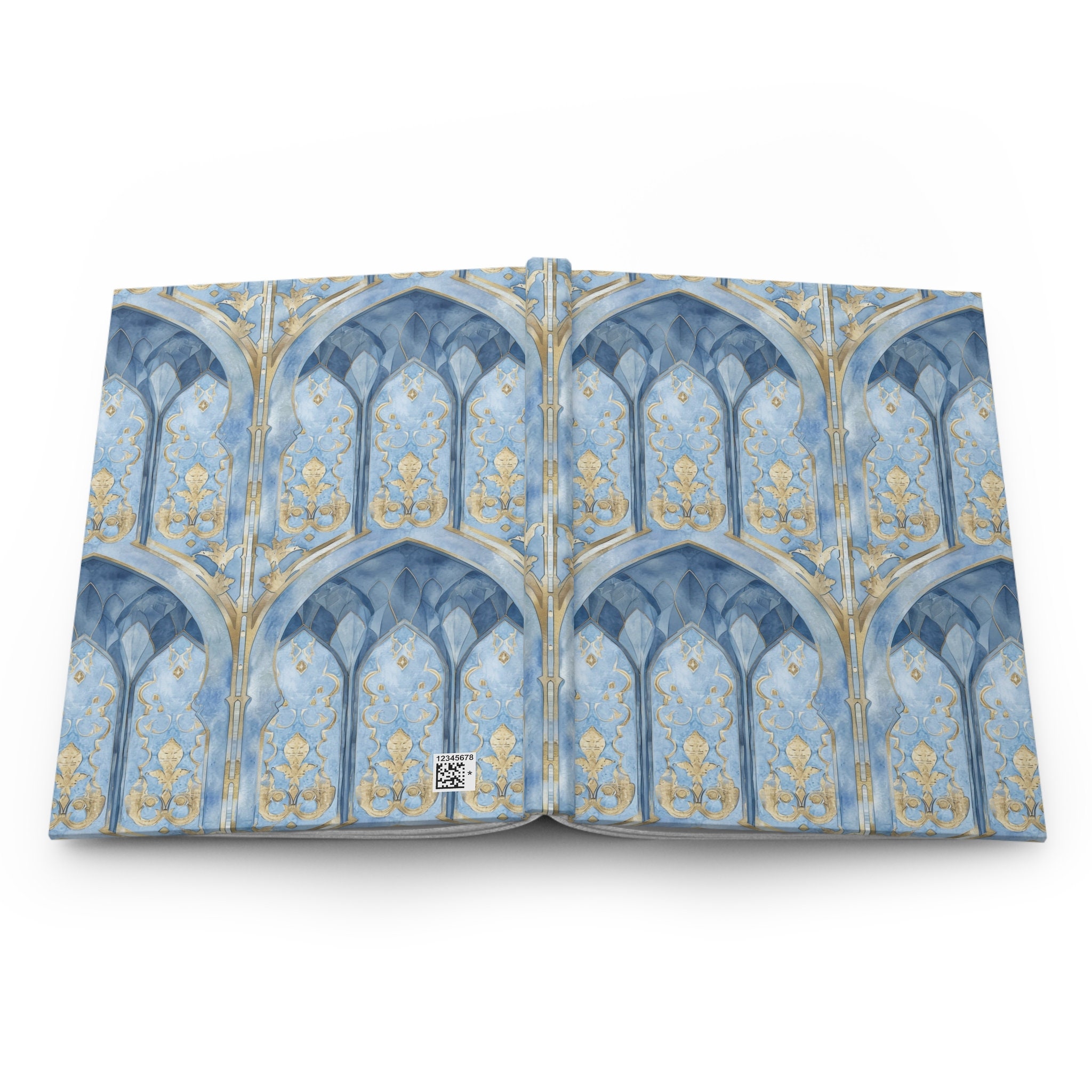 Islamic Pattern Hardcover Journal, 150-page Lined Notebook, 5.75x8 Inch ...