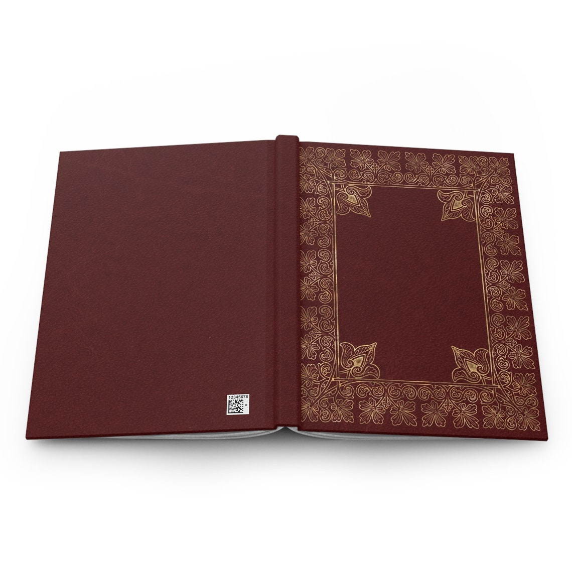 Red Victorian Style Journal | Elegant Hardcover | Vintage Leather ...