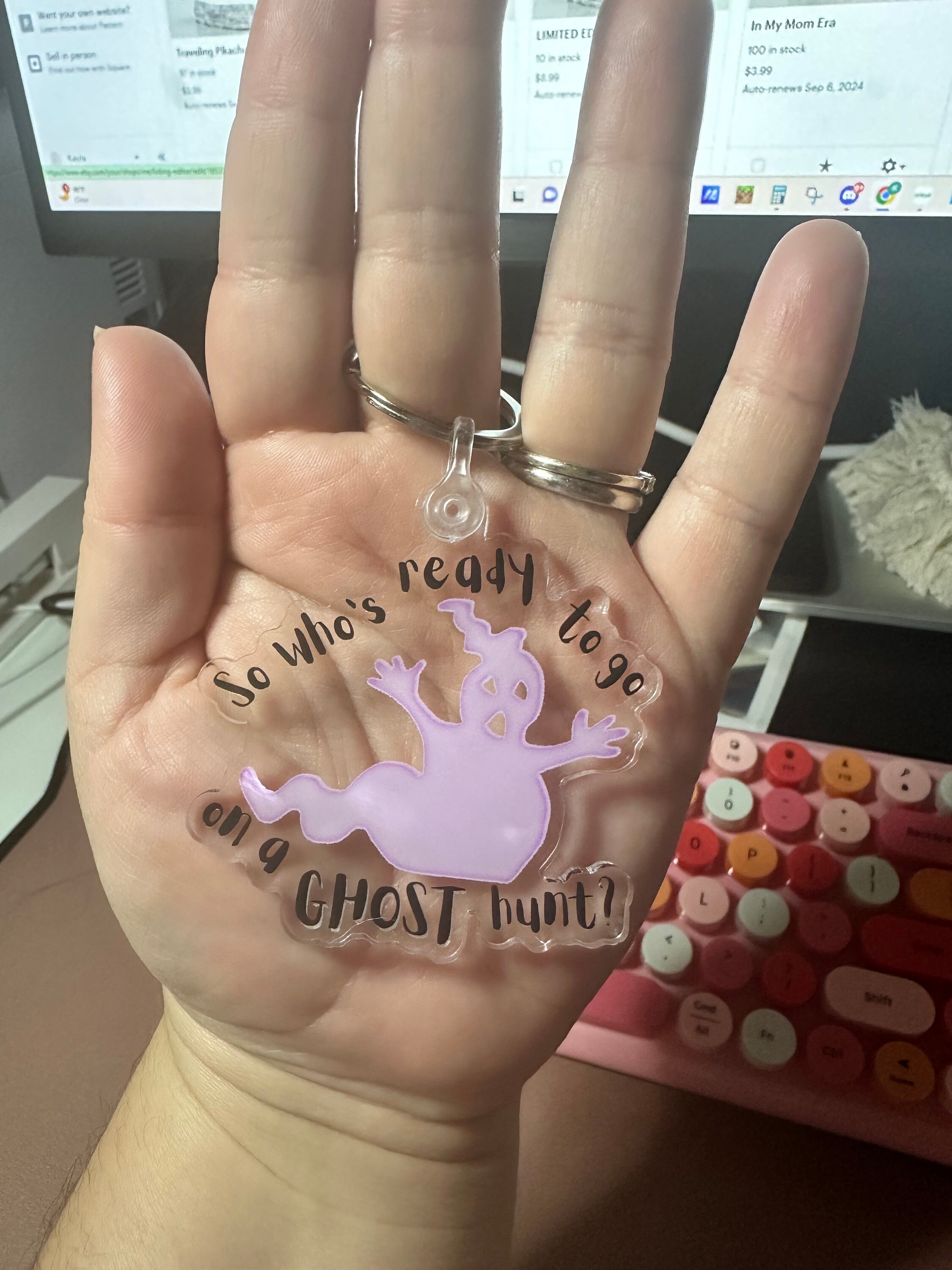 LIMITED EDITION Nancy Drew Ghost Hunting Keychain - Etsy