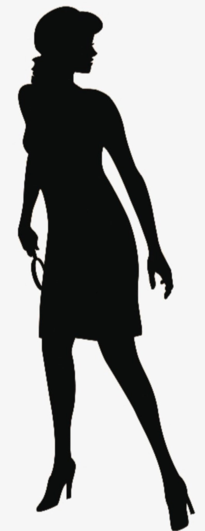 Nancy Drew Silhouette Sticker - Etsy