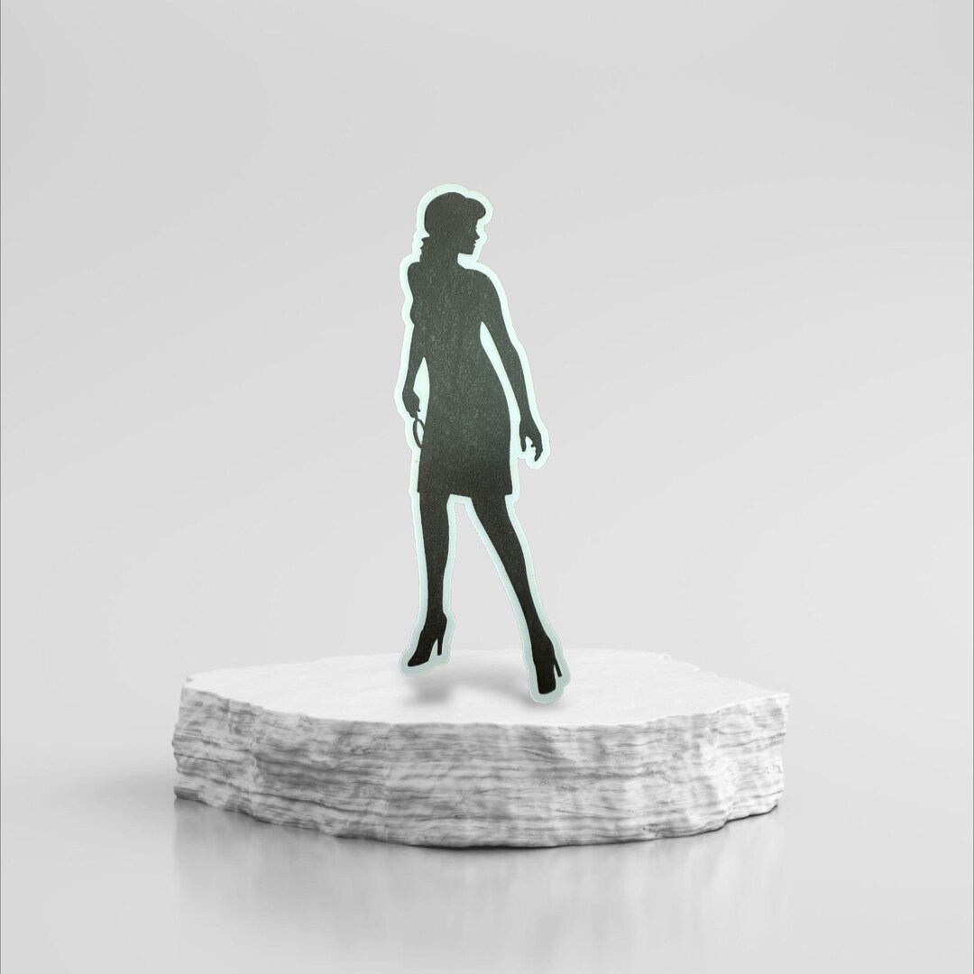 Nancy Drew Silhouette Sticker - Etsy