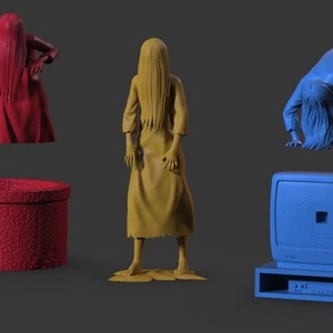 The Ring Samara 3D Model STL File Action Figure 3D STL - Etsy