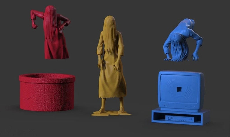 The Ring Samara 3D Model STL File Action Figure 3D STL - Etsy