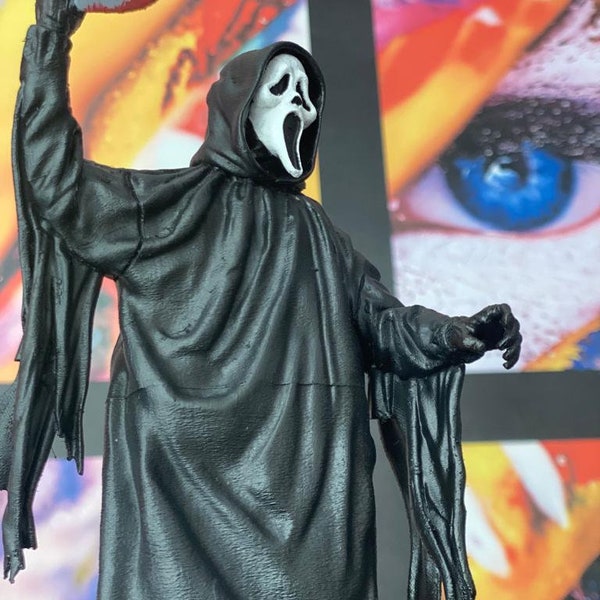 Ghostface Action Figure - Etsy