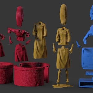 The Ring Samara 3D Model STL File Action Figure 3D STL - Etsy