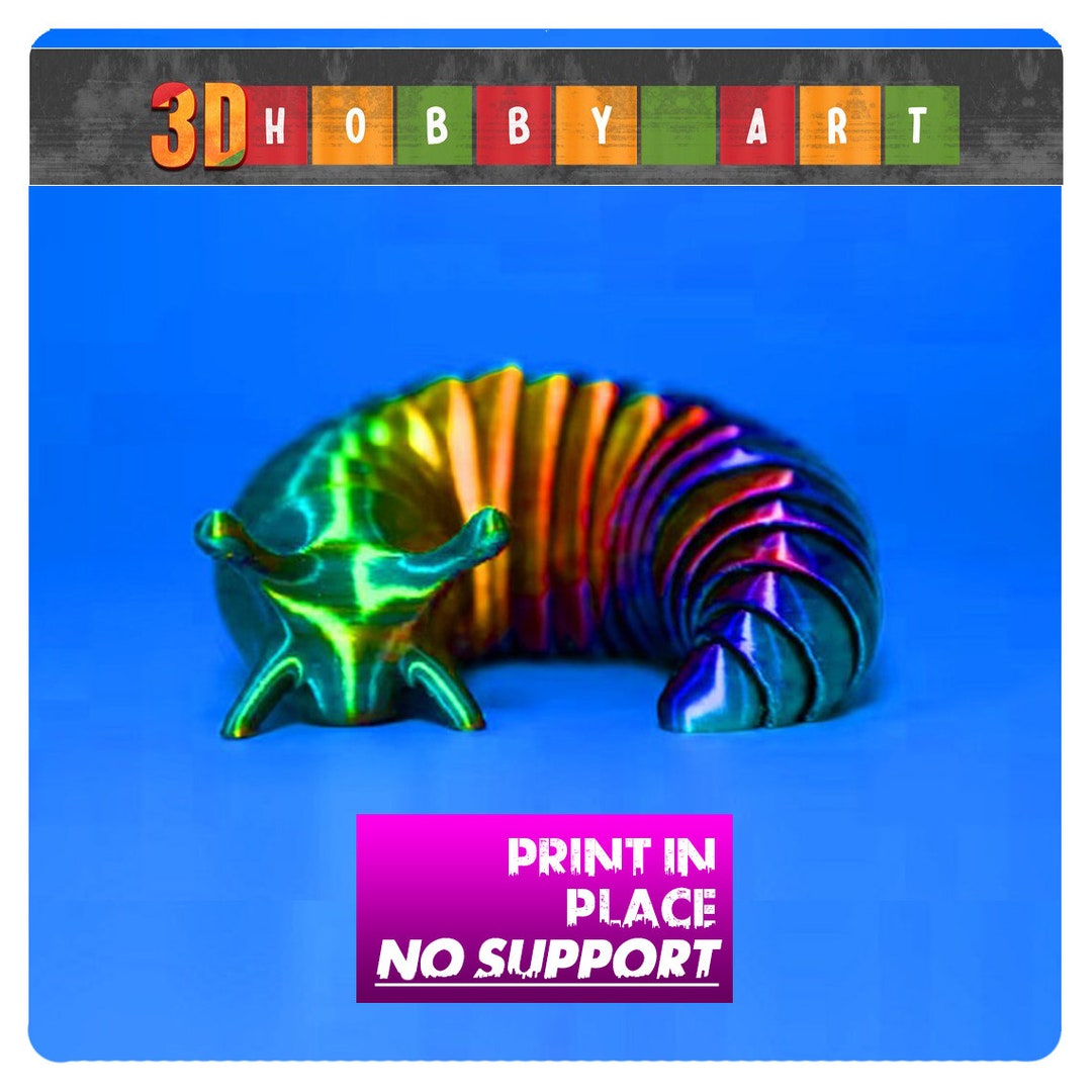 3d Flexi Stl Slug - Etsy