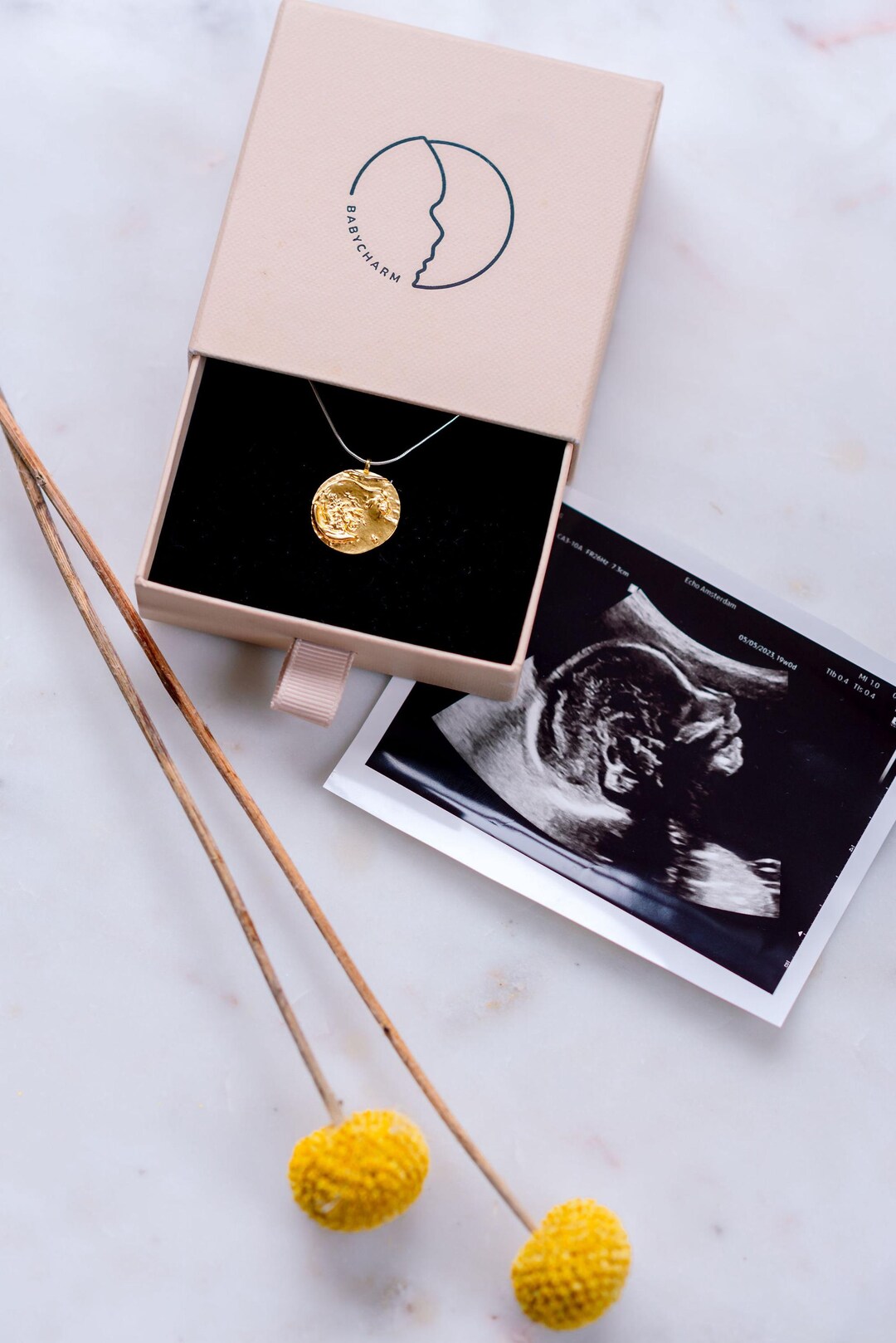 Custom Mom Pregnancy Ultrasound Necklace – Transform Your Baby’s ...