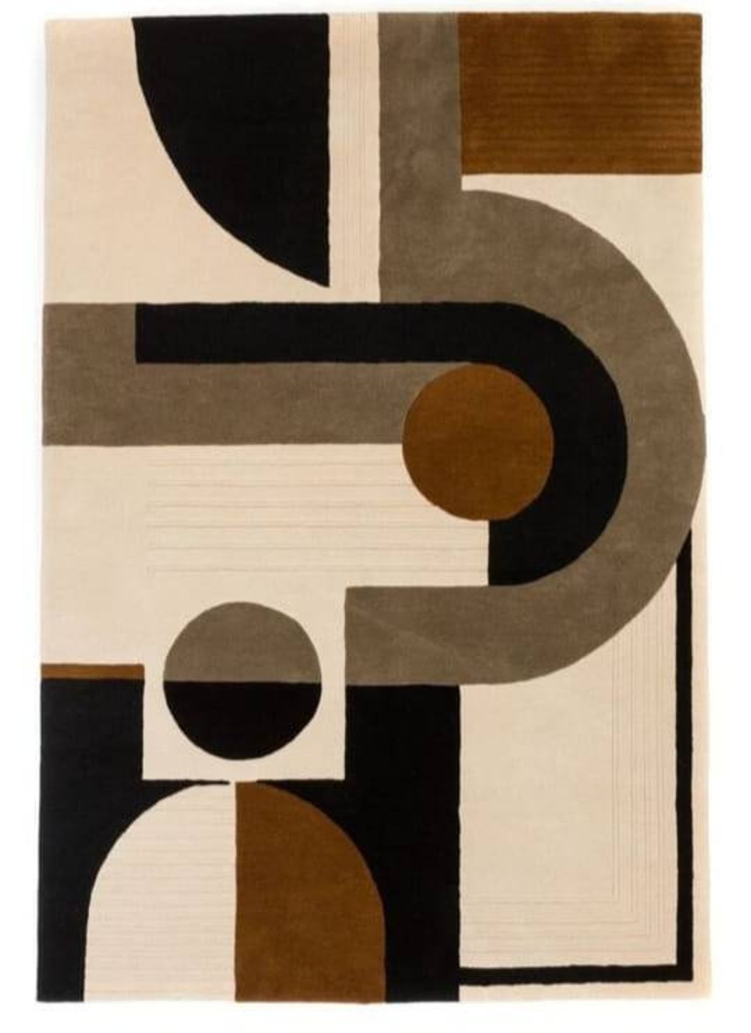 Handmade Designer Area Rug,neutral Rug for Living Room Bedroom , Modern ...