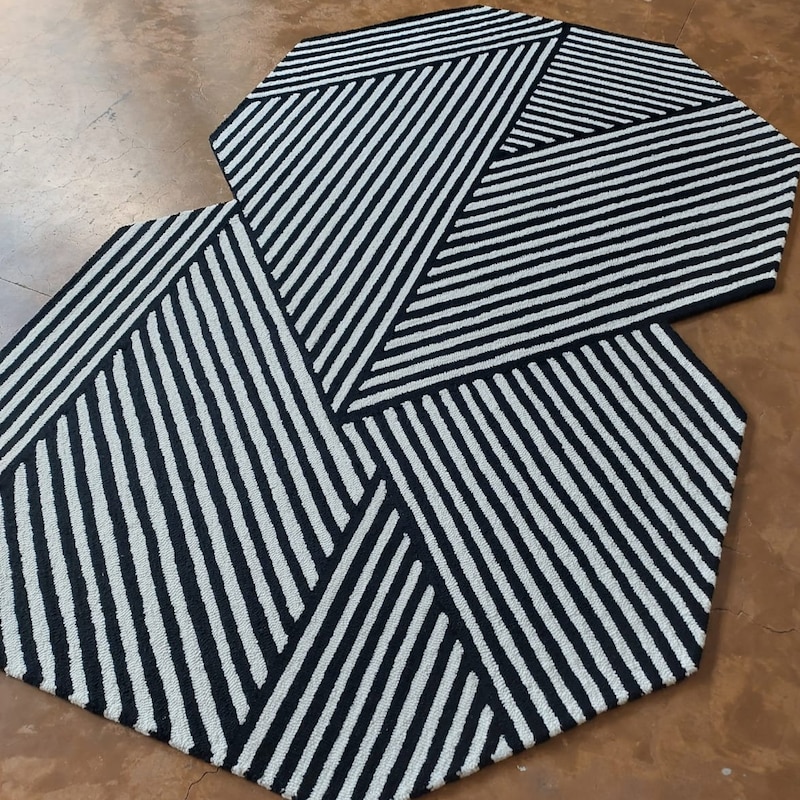 Asymmetrical Rug - Etsy