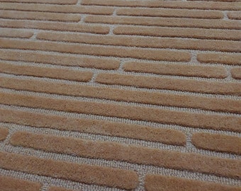 Handmade Solid Ivory Designer Area Rug,white Handtufted Rug for Living ...