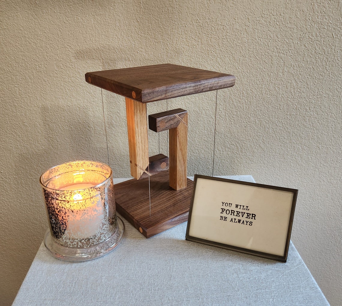 Tensegrity Hand-crafted Hardwood Stand / "impossible" / "the Float ...