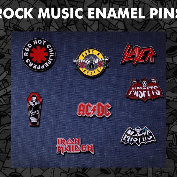 Music Enamel Pin - Etsy
