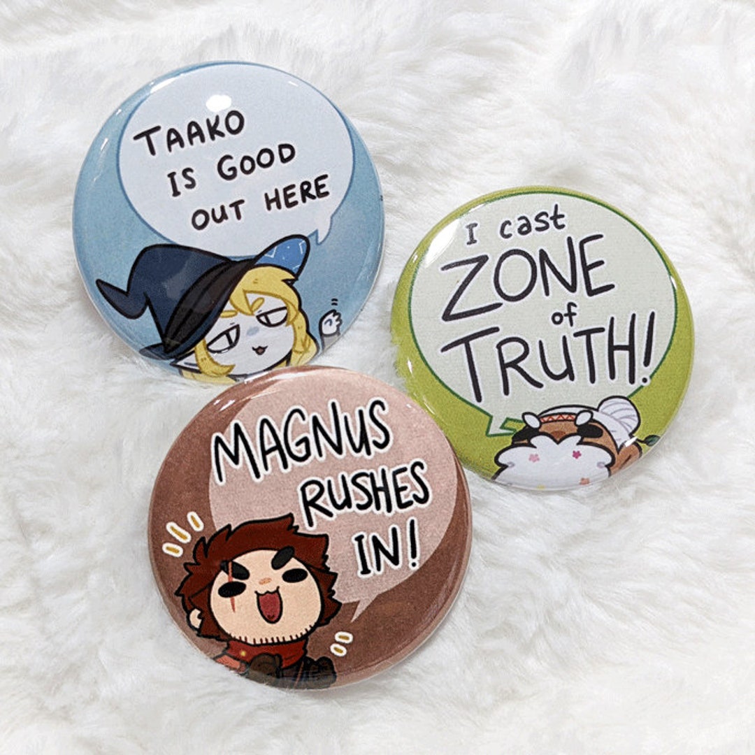 The Adventure Zone Buttons - Etsy