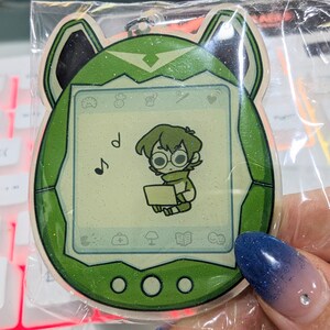 Voltron Inspired Virtual Pet Keychains - Etsy
