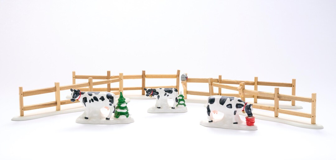 Department 56 - the Original Snow Village - Split Rail Fence (set of 4 ...