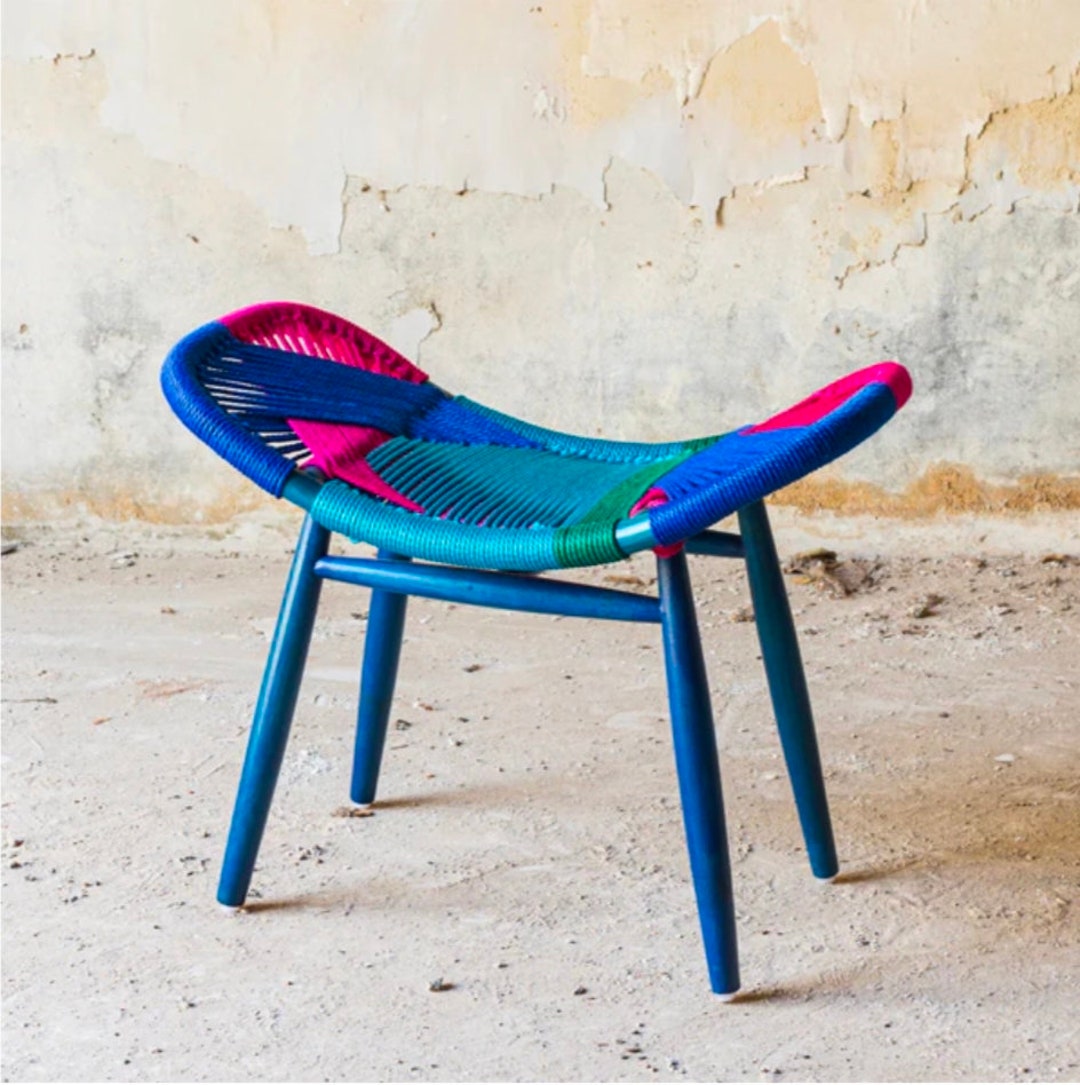 CIRCLE Stool,hand Made,garden Stool,comfort Style,very Elegant Design ...