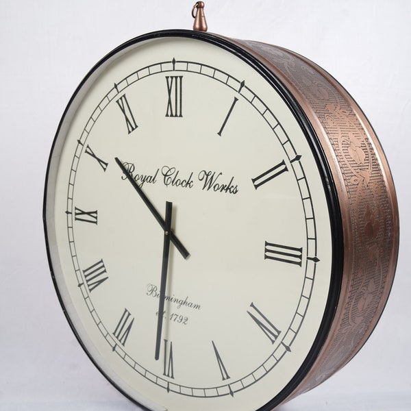 Vintage Railway Clock - Etsy