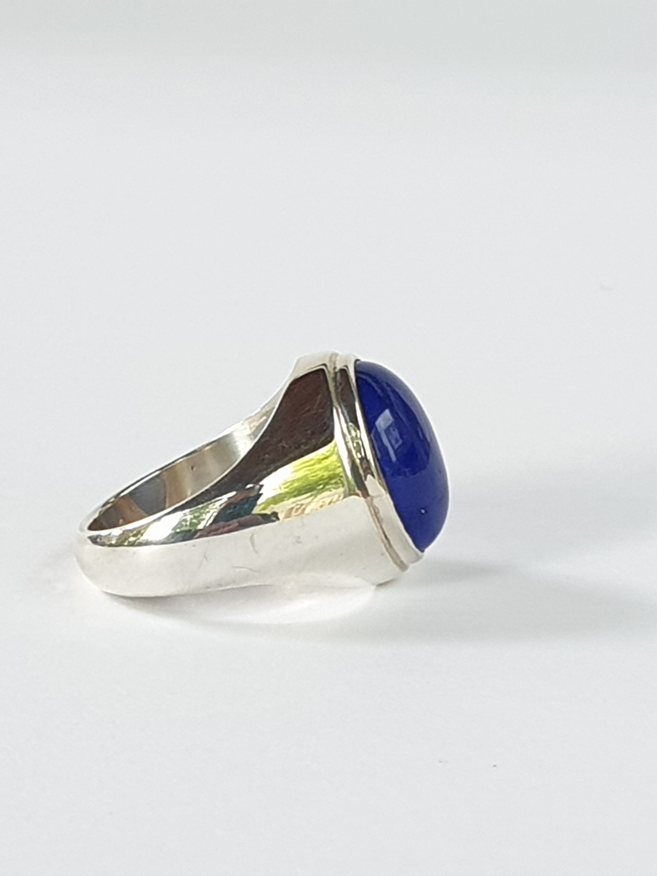 Man Lapis Ring, Natural Lapis, Blue Lapis, Dark Blue Lapis, Men Lapis ...