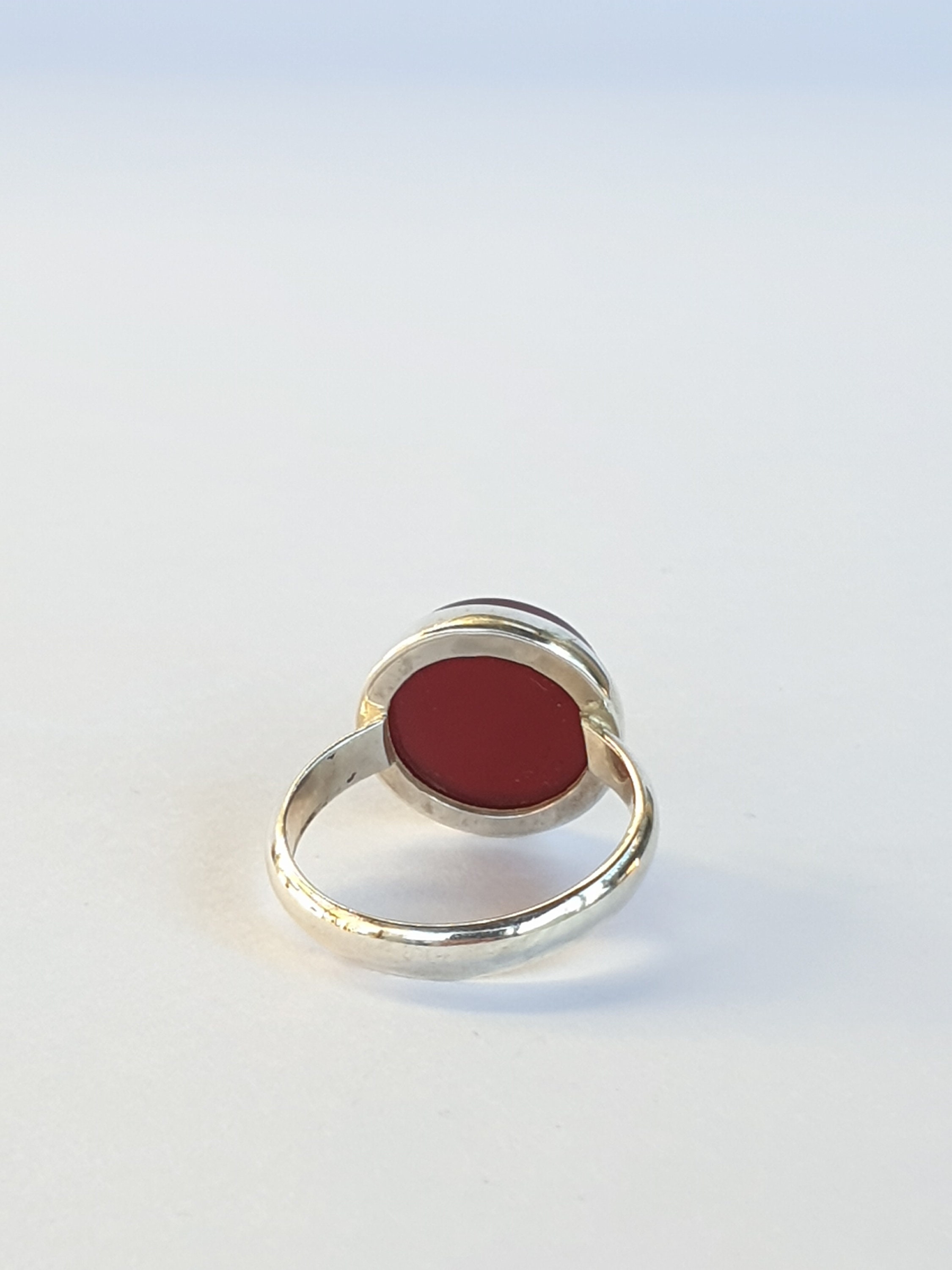 Agate Ring. Natural Agate. Agate Ring in Silver. Agate Gemstone Ring ...