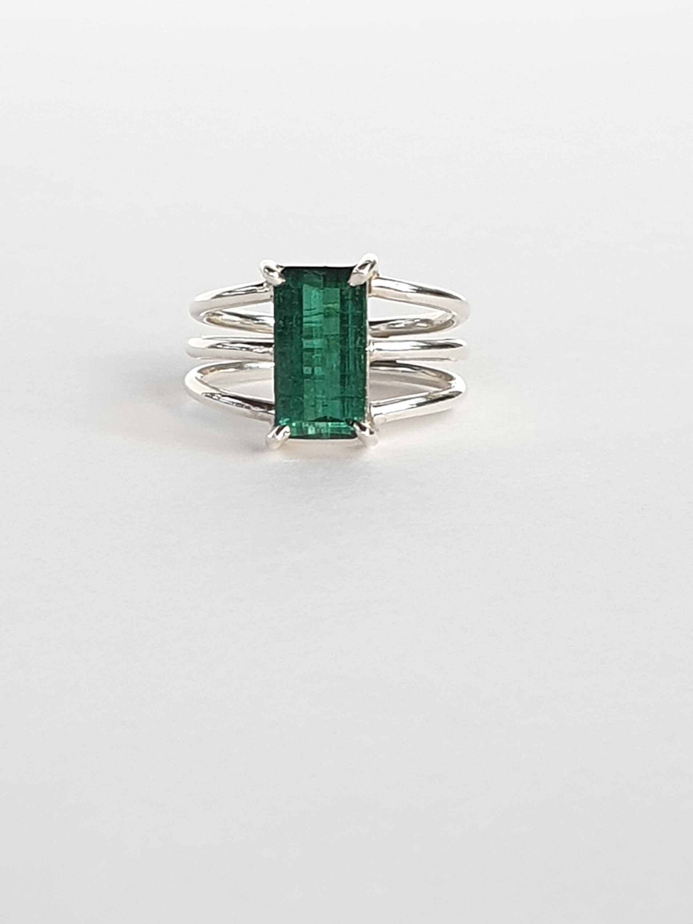 Tourmaline Rings. Green Tourmaline Rings, Natural Tourmaline Ring. Tourmaline Ring in Silver ...