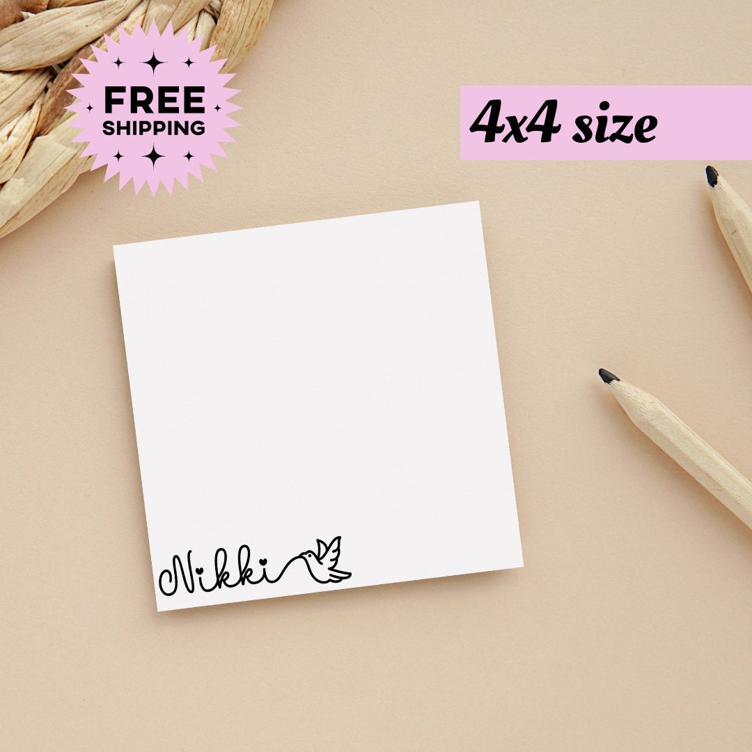 Script Dove Font With Name Feminine Name Notepad Elegant - Etsy