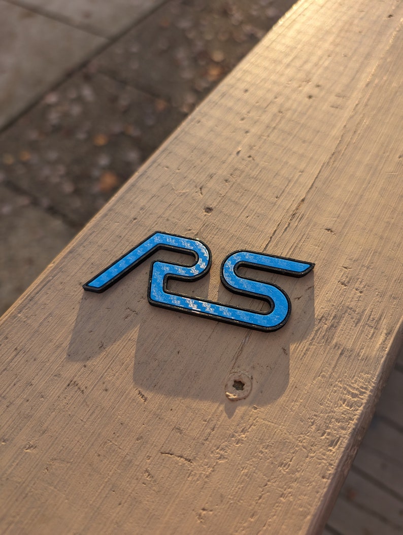 Ford Focus RS Custom Badges pair - Etsy
