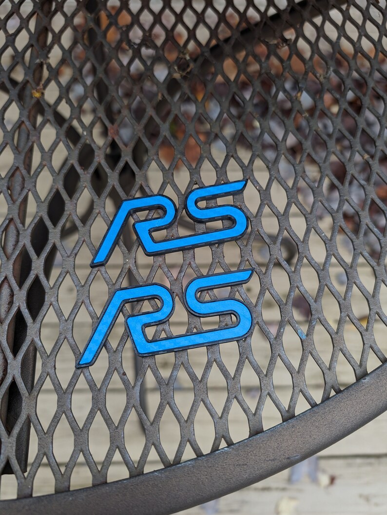 Ford Focus RS Custom Badges pair - Etsy