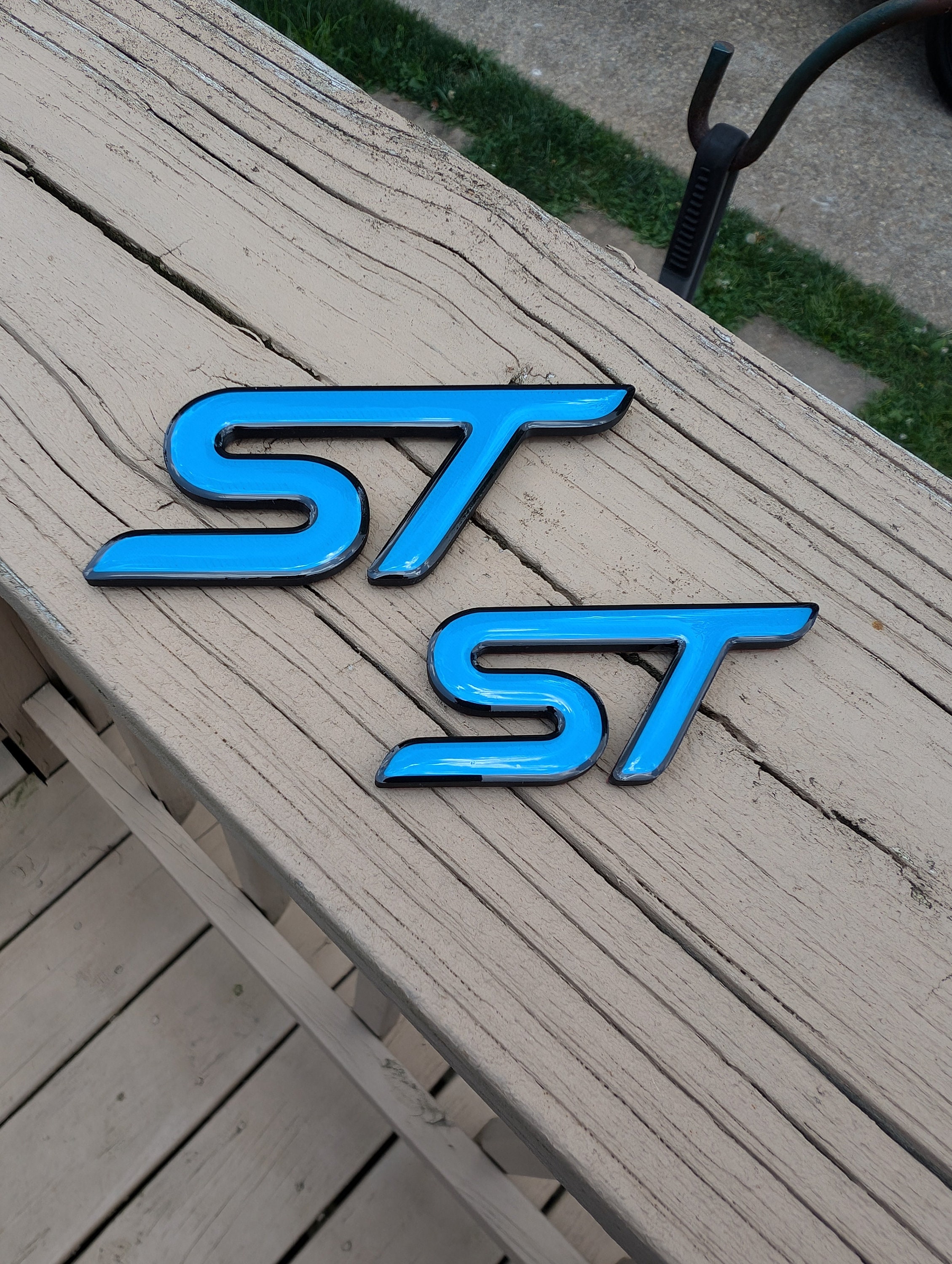 Focus Fiesta ST Emblems Custom (pair) - Etsy