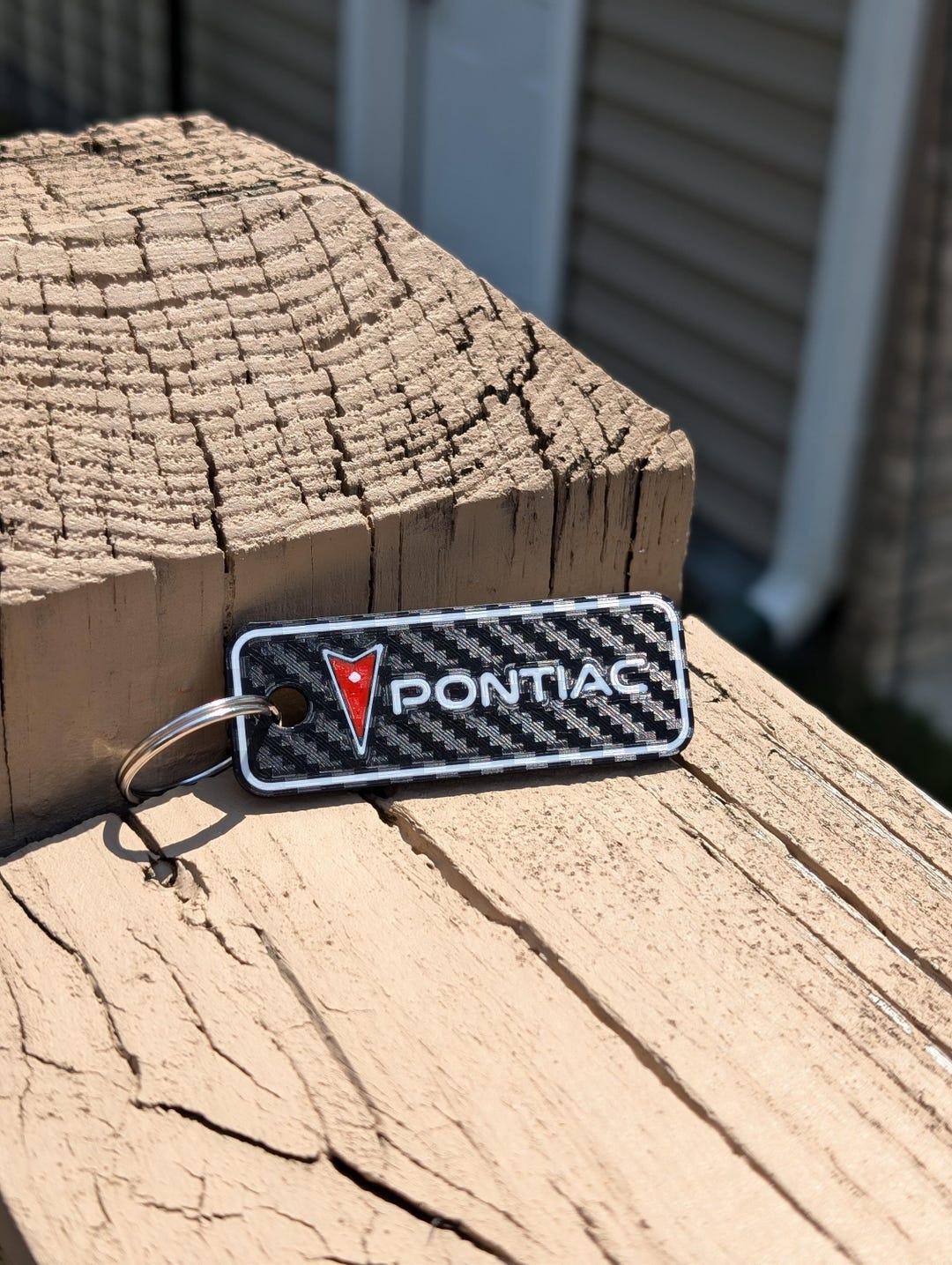 Pontiac Keychain Carbon Look (pair) - Etsy