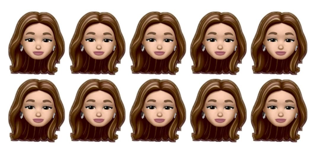 10 X Custom Memoji Stickers | Apple | Emoji | iPhone | Personalized ...