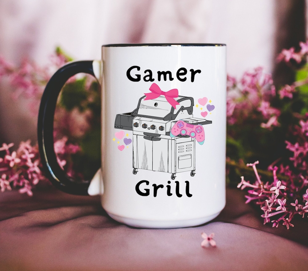 Coffee Mug Gamer Grill Coffee Mug Gamer Girl Mug Kawaii Anime Mugs ...