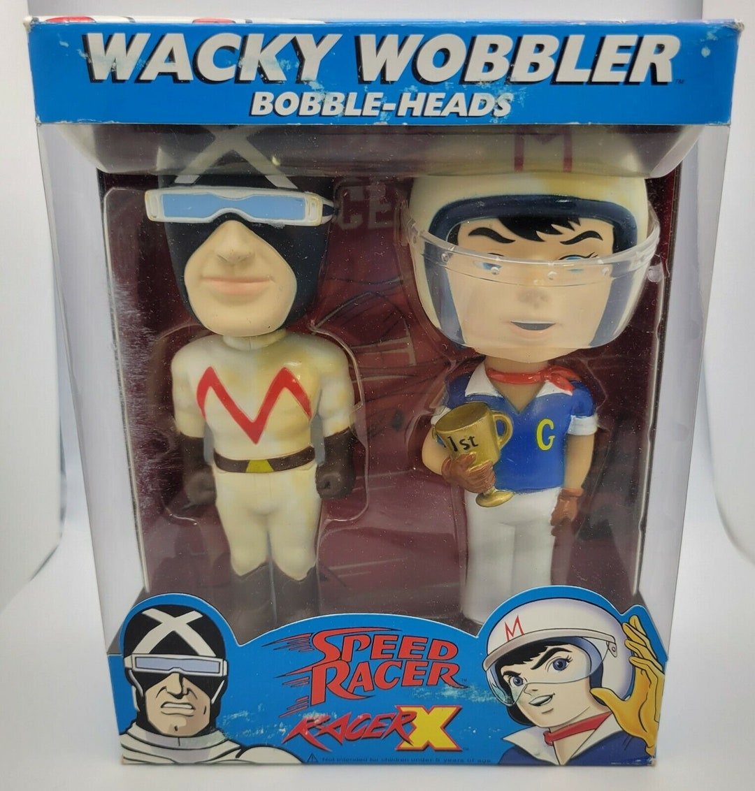 Funko Wacky Wobbler Bobble-heads Speed Racer-racer X - Etsy
