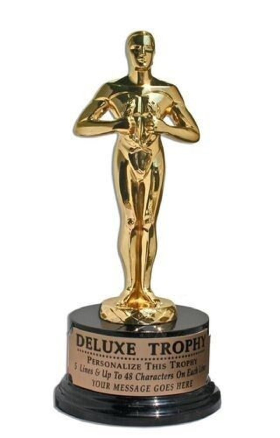 24k Hollywood Movie Film Award Statue Deluxe Trophy Personalized - Etsy