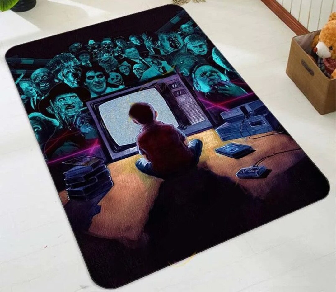 Horror Movie Poltergeist Carpet Floor Rug Mat for Living Room, Bedroom ...
