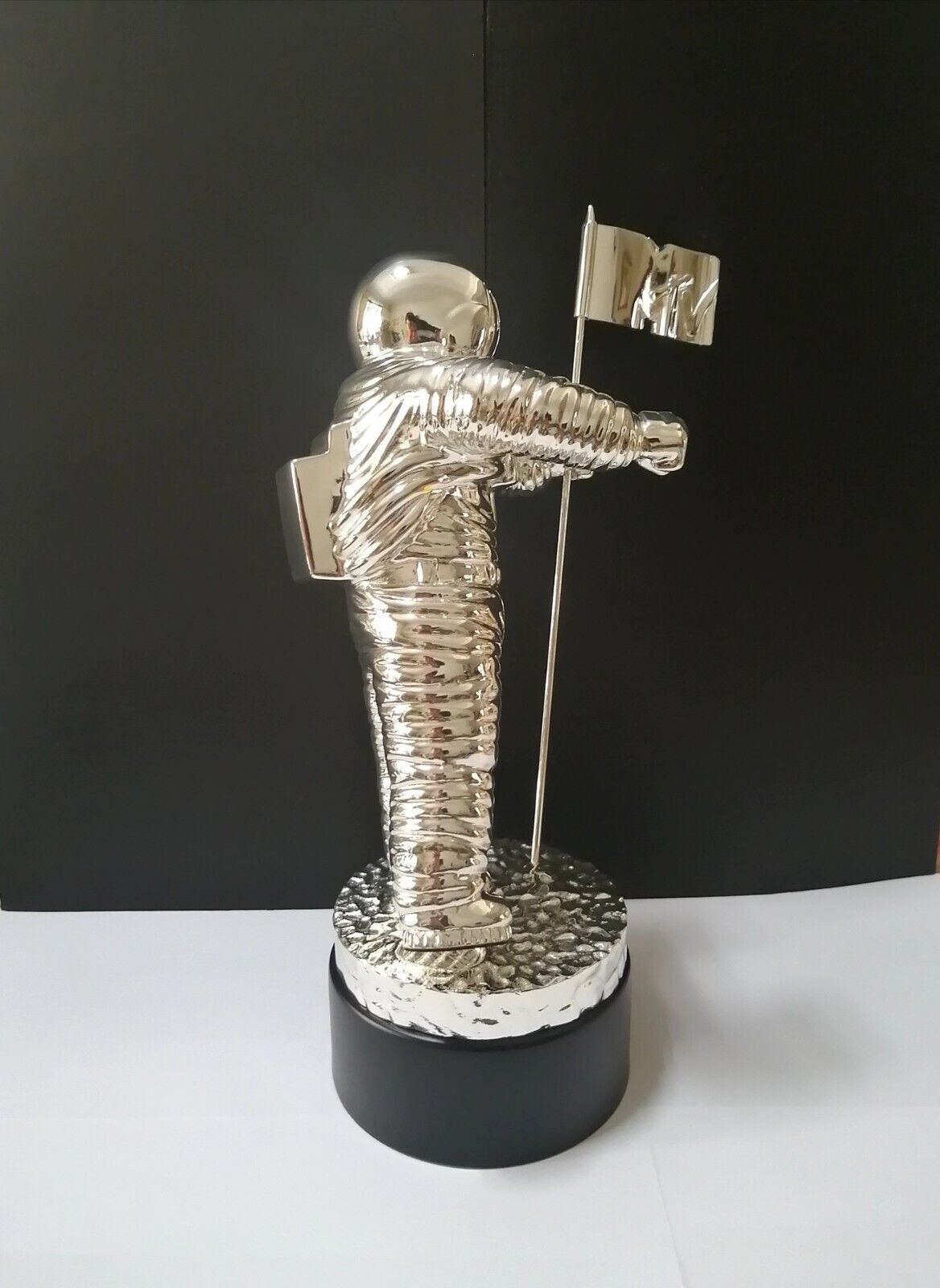 MTV Video Music Award Moon Man Statue Silver With Box - Etsy