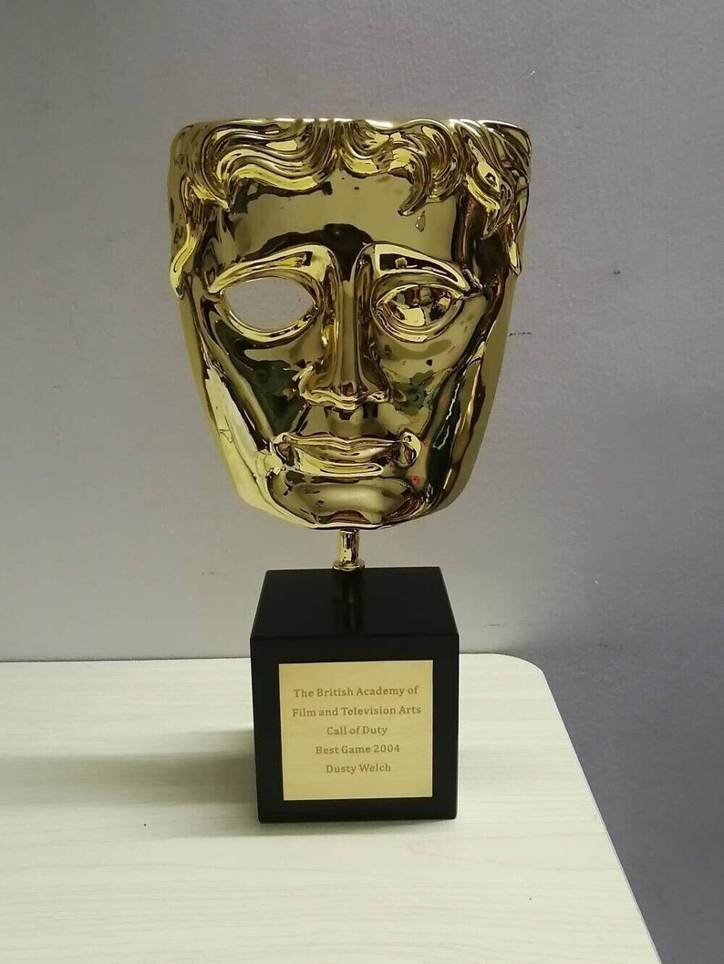 BAFTA Trophy Replica Statue British Academy Film Award - Etsy
