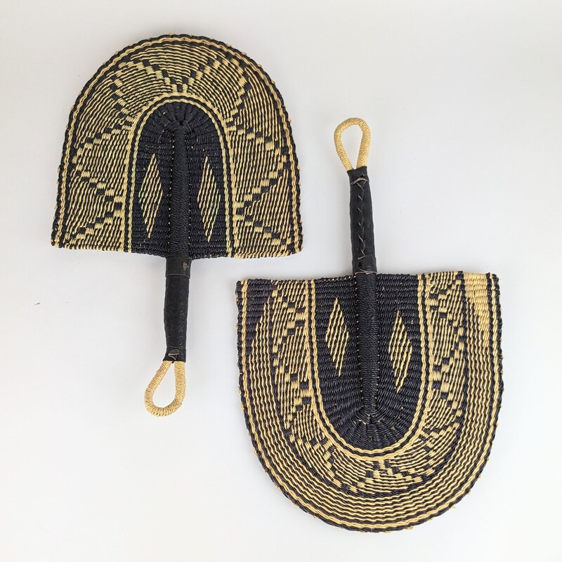 African Hand Fan - Etsy
