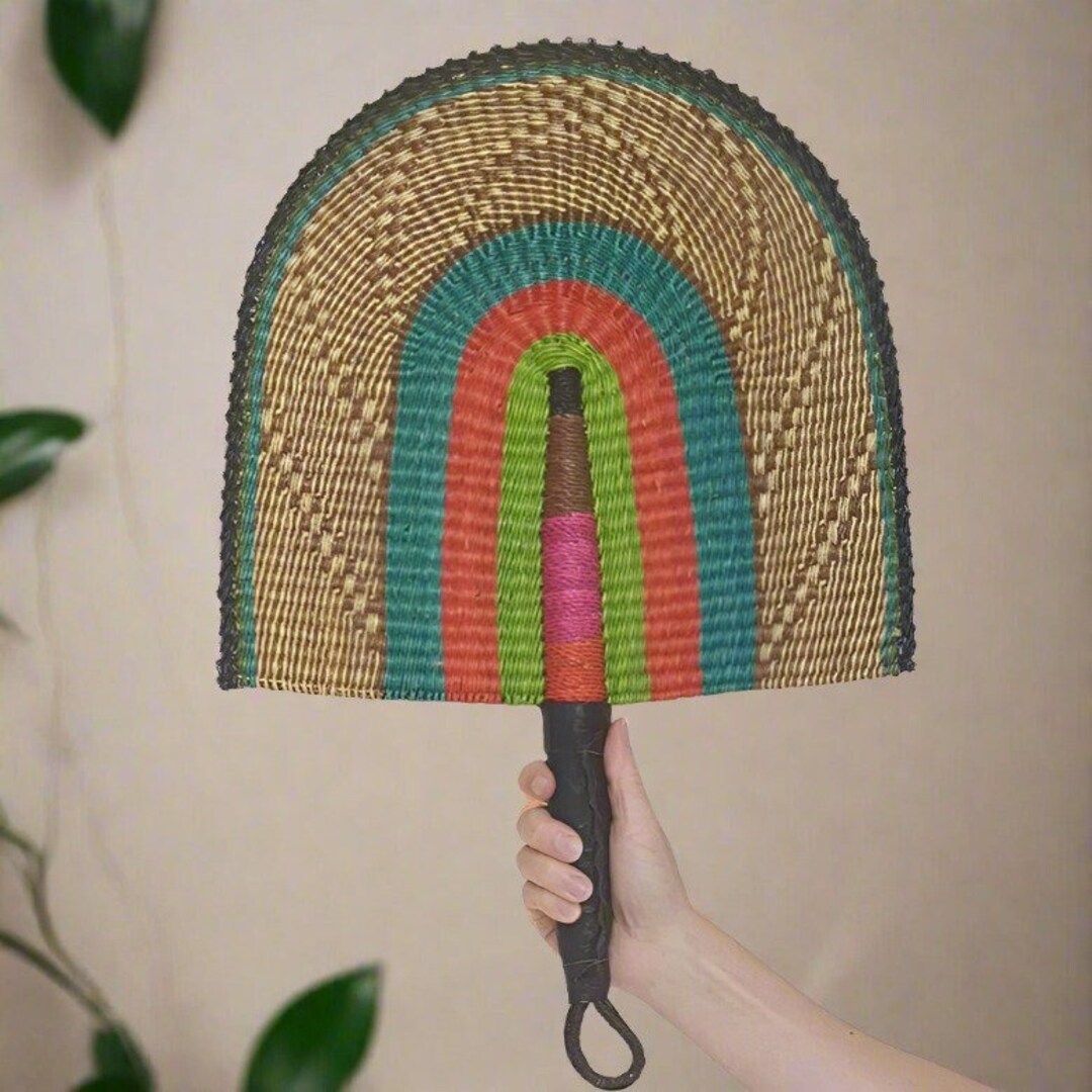 Saba Bolga Fan Wall Decor Personal Fan Hanging Wall Art | Authentic ...
