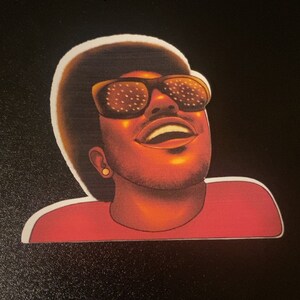 The Weeknd Sticker: Laptop Decal, Water Bottle Sticker, Glossy and ...