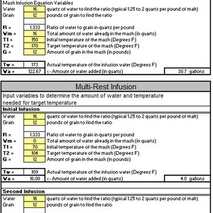 Homebrewing Recipe Formulation in Excel - Etsy