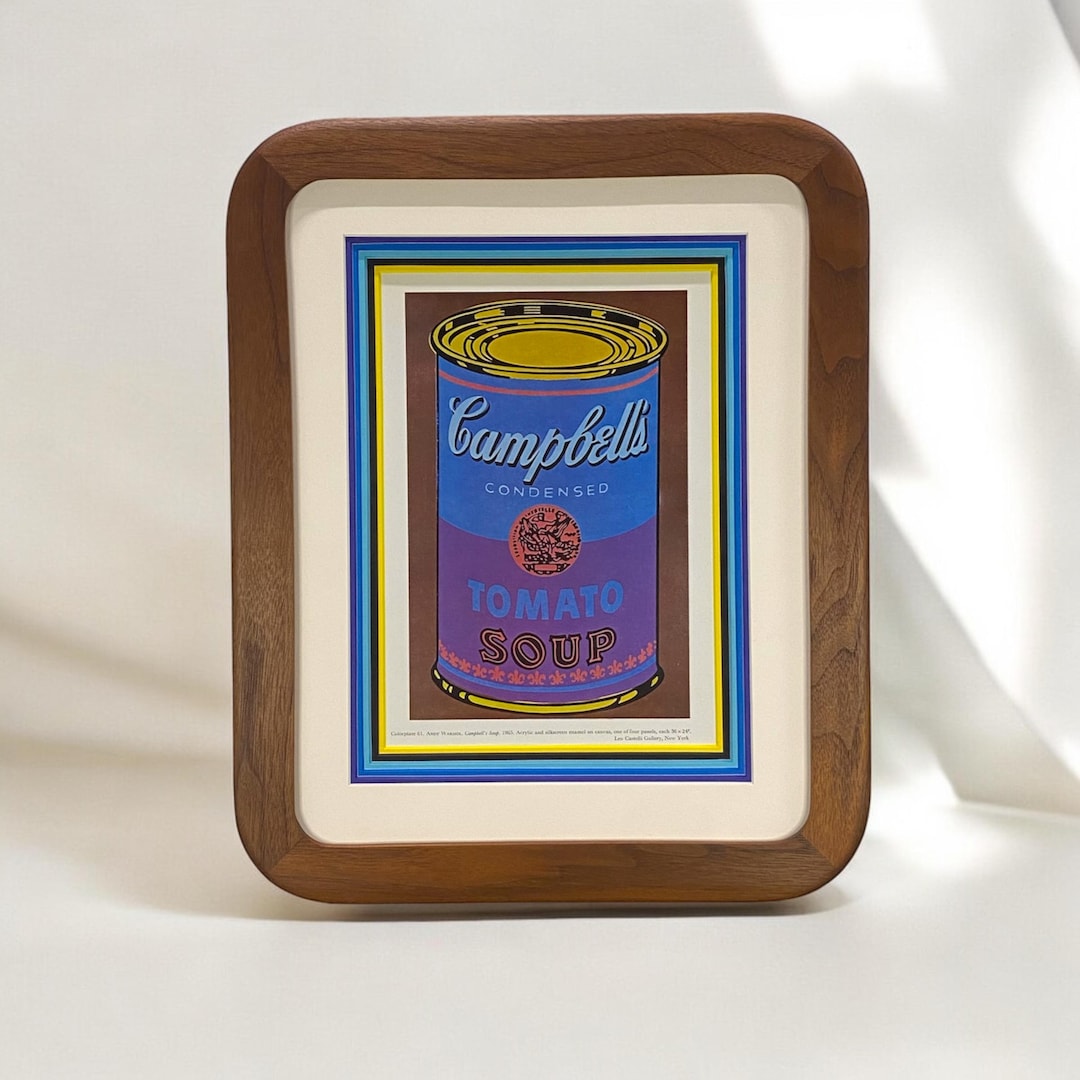Custom Made Rounded Corner Walnut Picture Frame to Your Specs - Etsy