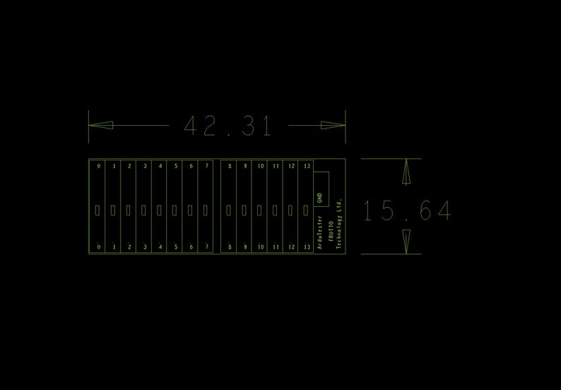 Arduino Led Array For Testing Io Programming Sequences For Etsy