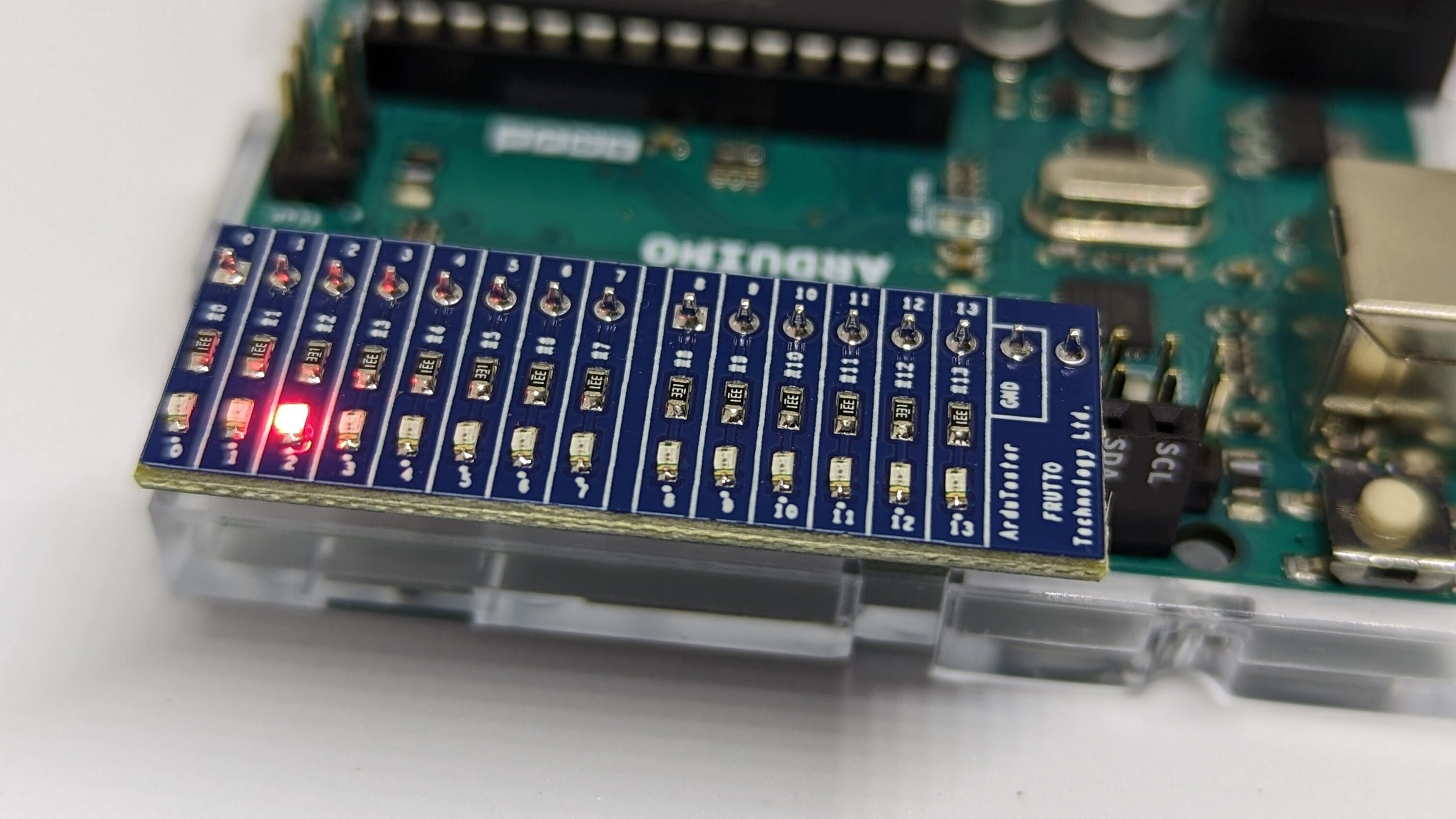 Arduino Led Array For Testing Io Programming Sequences For Etsy