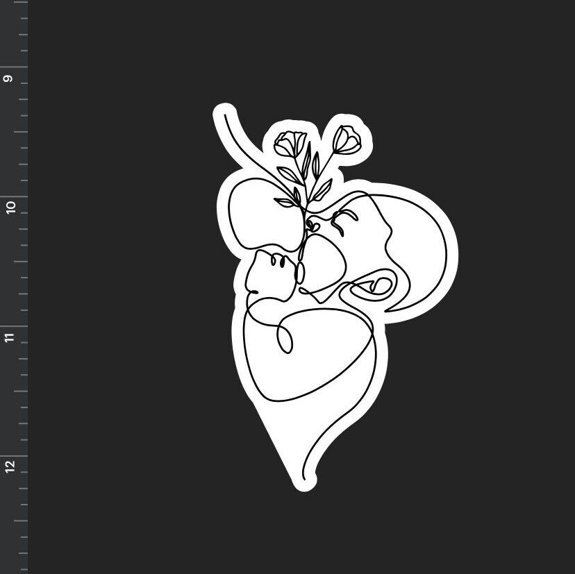 Nursing Mama Breastfeeding Sticker: Nursing Mom Floral Breastfeeding ...