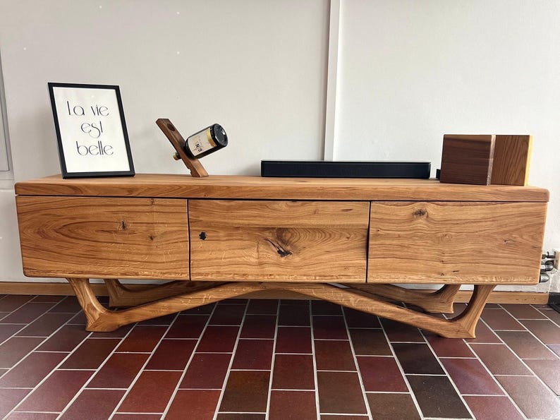Lowboard / Sideboard / Console Table / Solid Wood Table / Cabinet ...