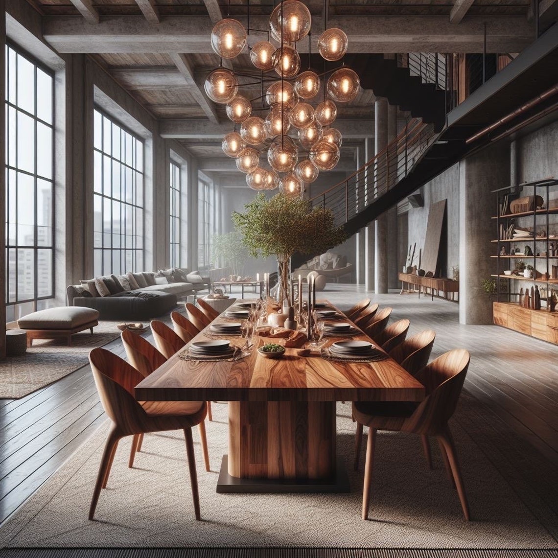 Conference Table / Solid Wood Table / Office Table / Solid Wood / Real ...