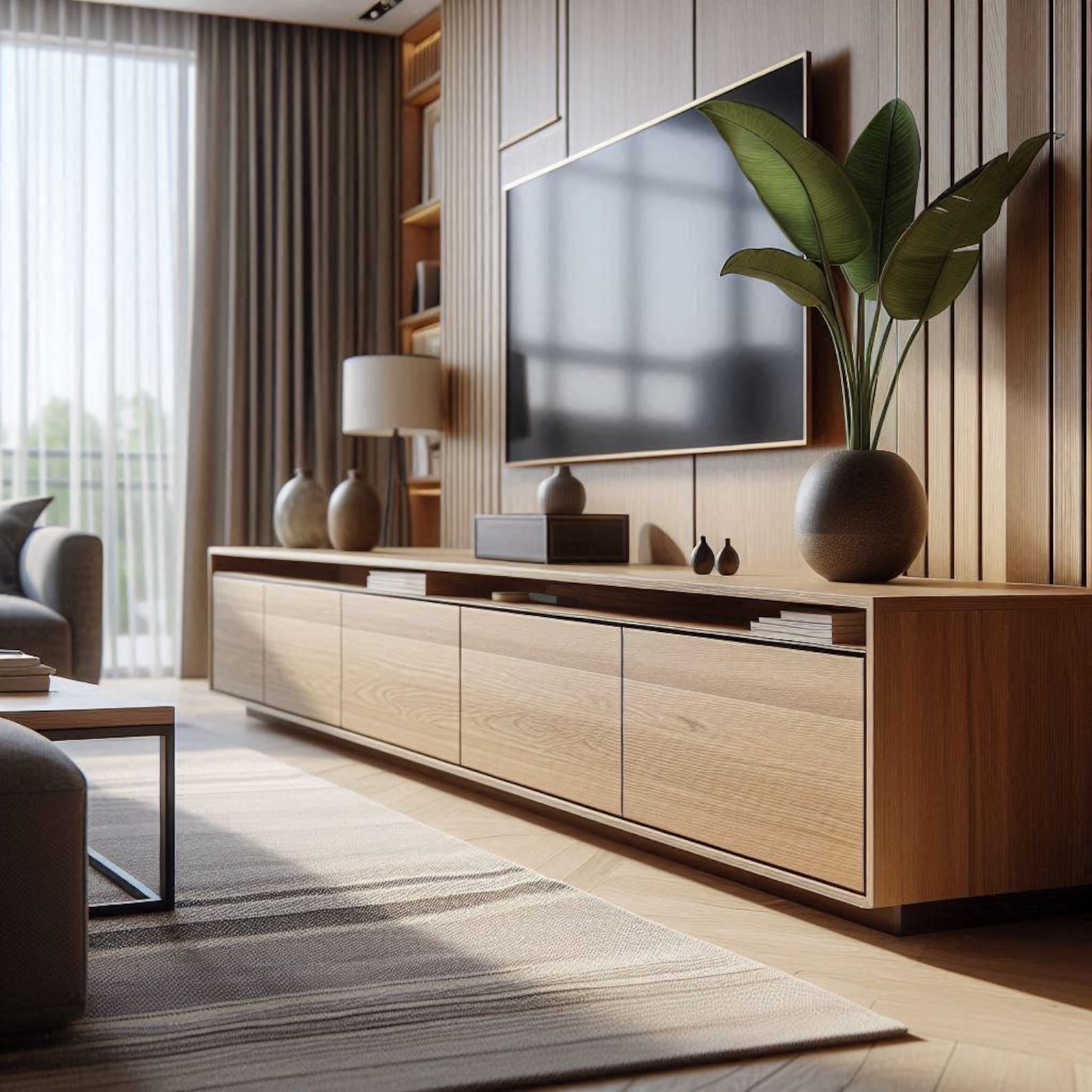 Lowboard / Sideboard / Console Table / Solid Wood Table / Side Table ...