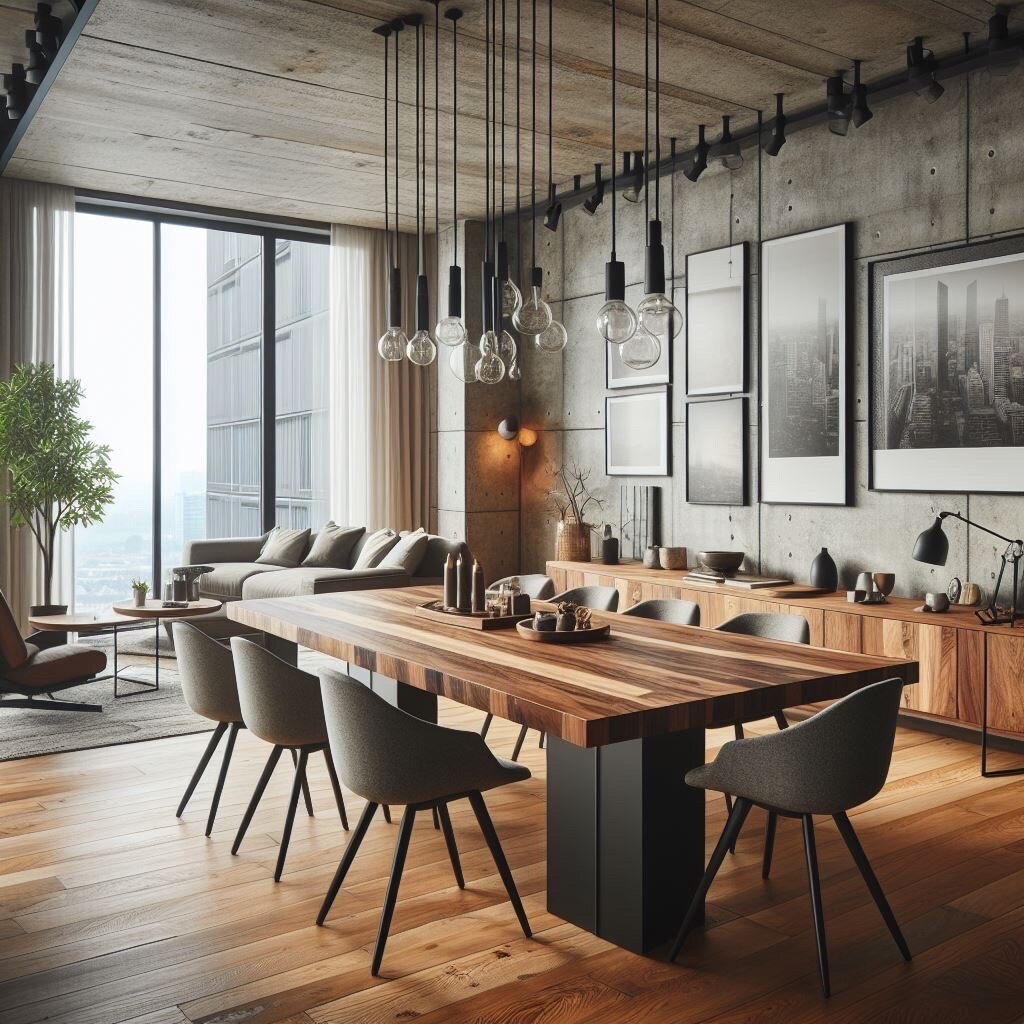 Conference Table / Solid Wood Table / Office Table / Solid Wood / Real ...