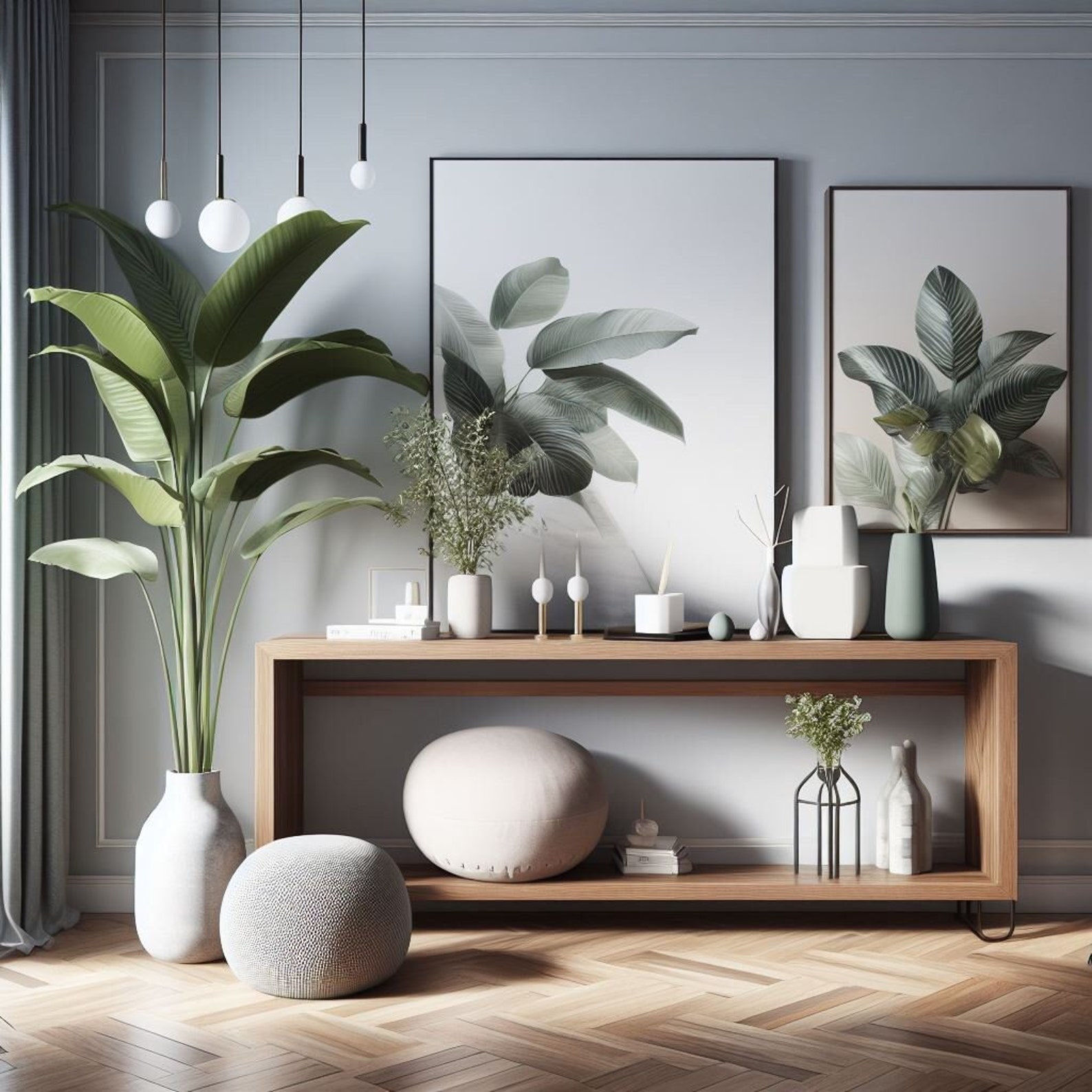 Open Shelf Tv Stand, Low Shelving Unit, Solid Wood Sideboard, TV ...