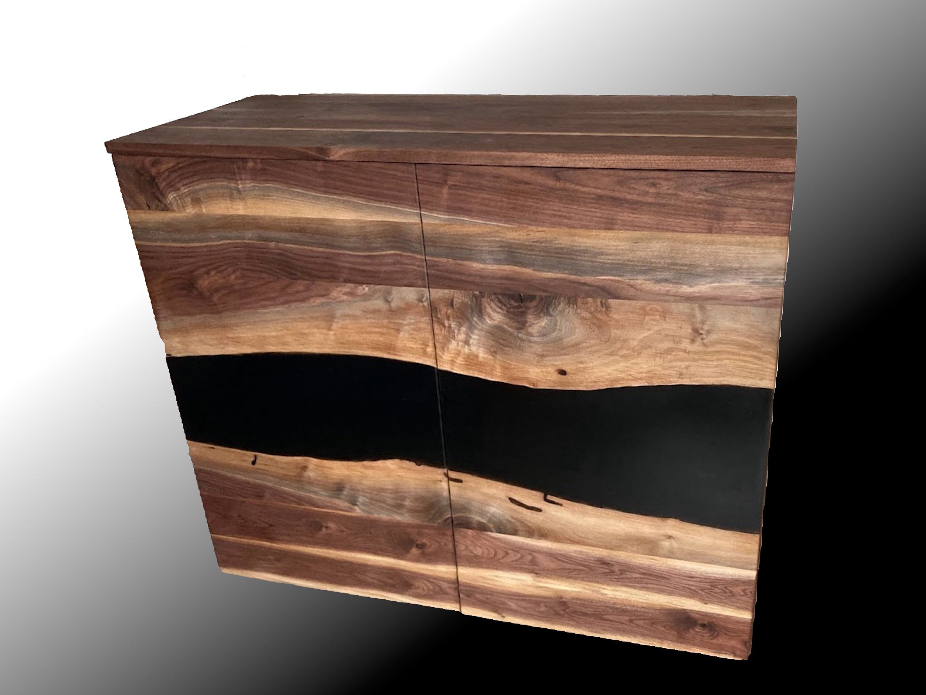 Small Sideboard Cupboard, Low Console Table, Chest Closet Storage Unit ...